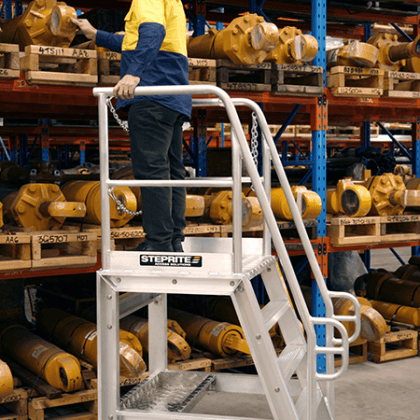 STEPRITE work platform ladders