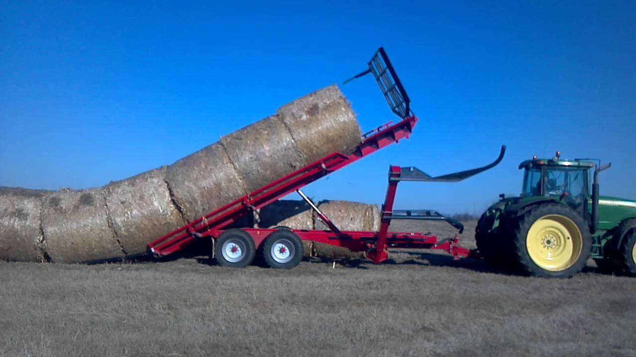 Anderson Round Bale and Wrapped Silage Stacker