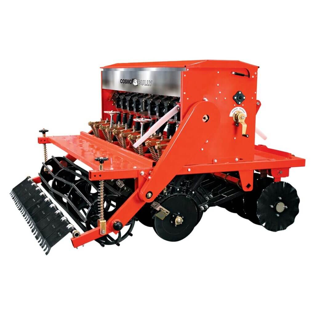 Cosmo Bully Mini-Till Disc Seeder - Fred Hopkins
